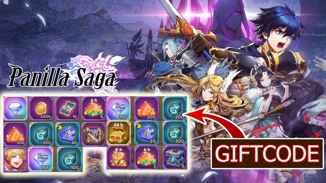 Panilla Saga Redeem Code