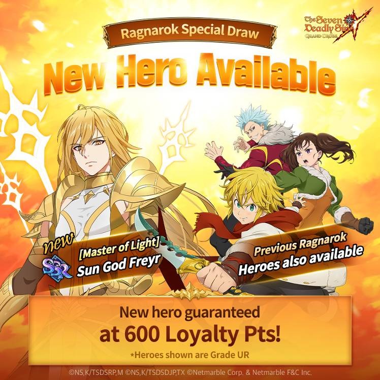 [Draw] Ragnarok Special - The Seven Deadly Sins: Grand Cross | Global ...