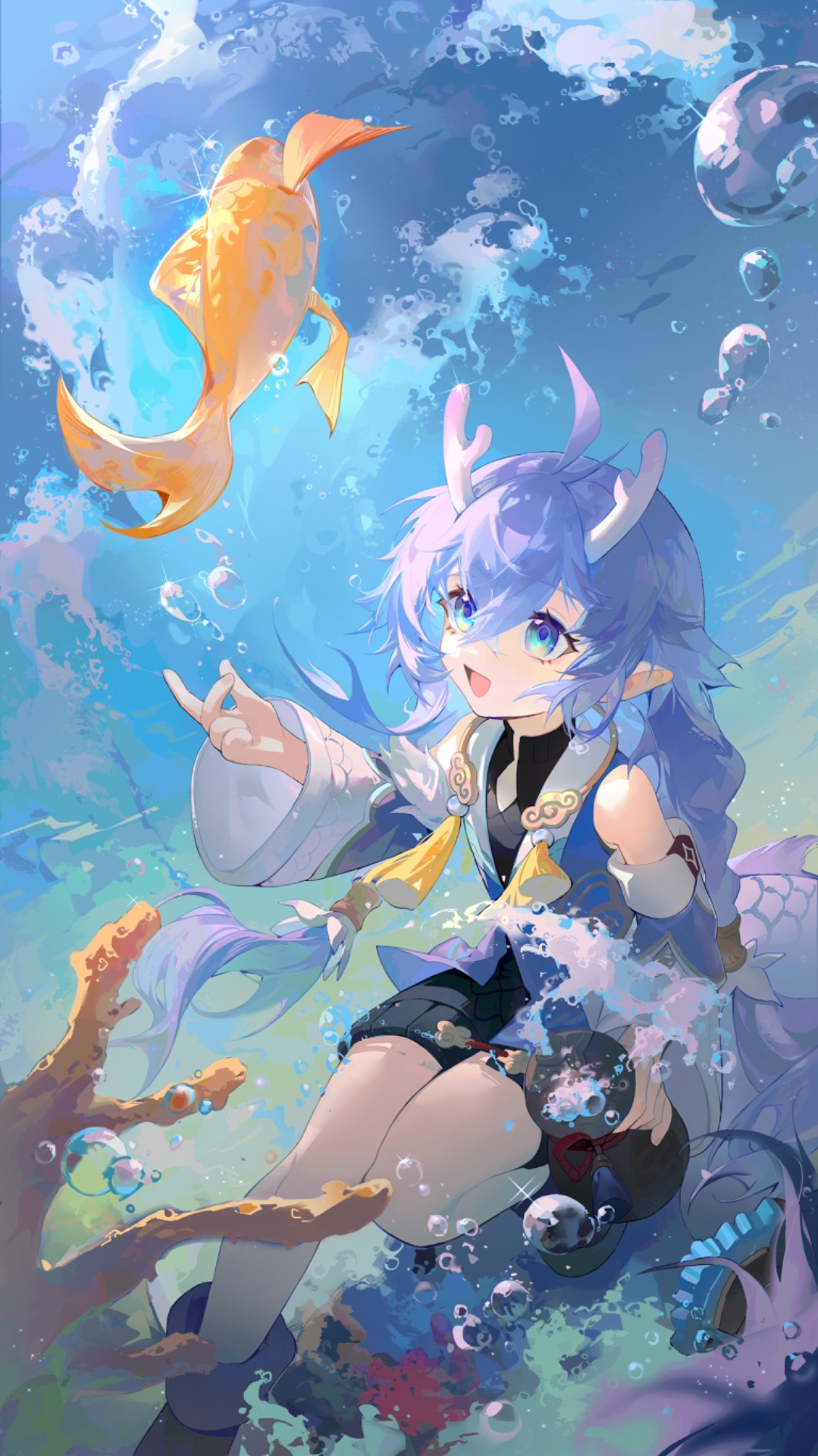 Fanart of Bailu from Honkai Star Rail - Honkai: Star Rail | Global ...