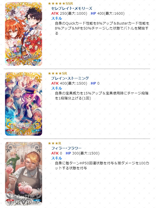 FGO日版 5周年紀念卡池介紹 - Fate/Grand Order | Japanese - QooApp User Notes