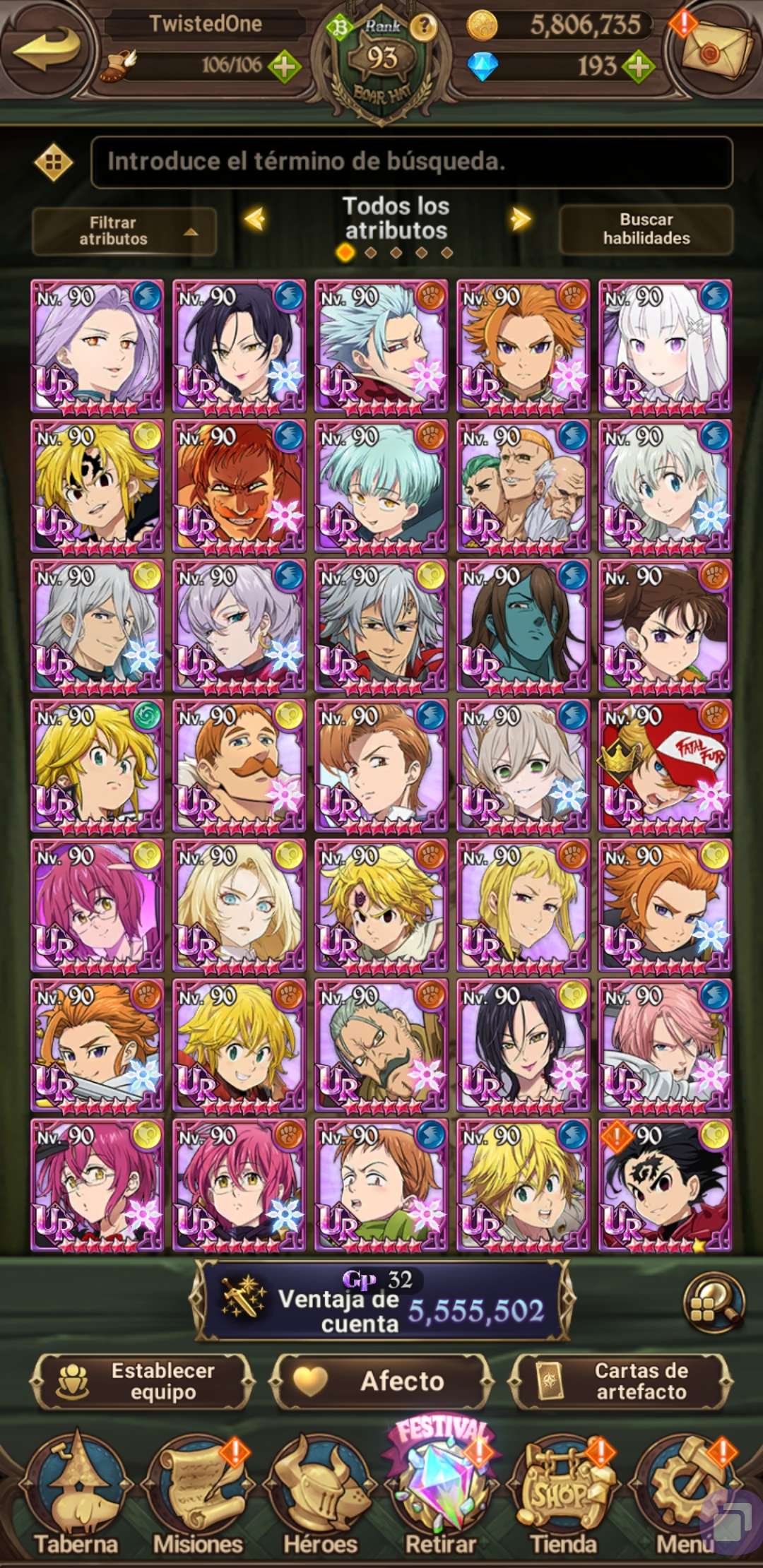 7ds - The Seven Deadly Sins: Grand Cross | Global - QooApp User Notes