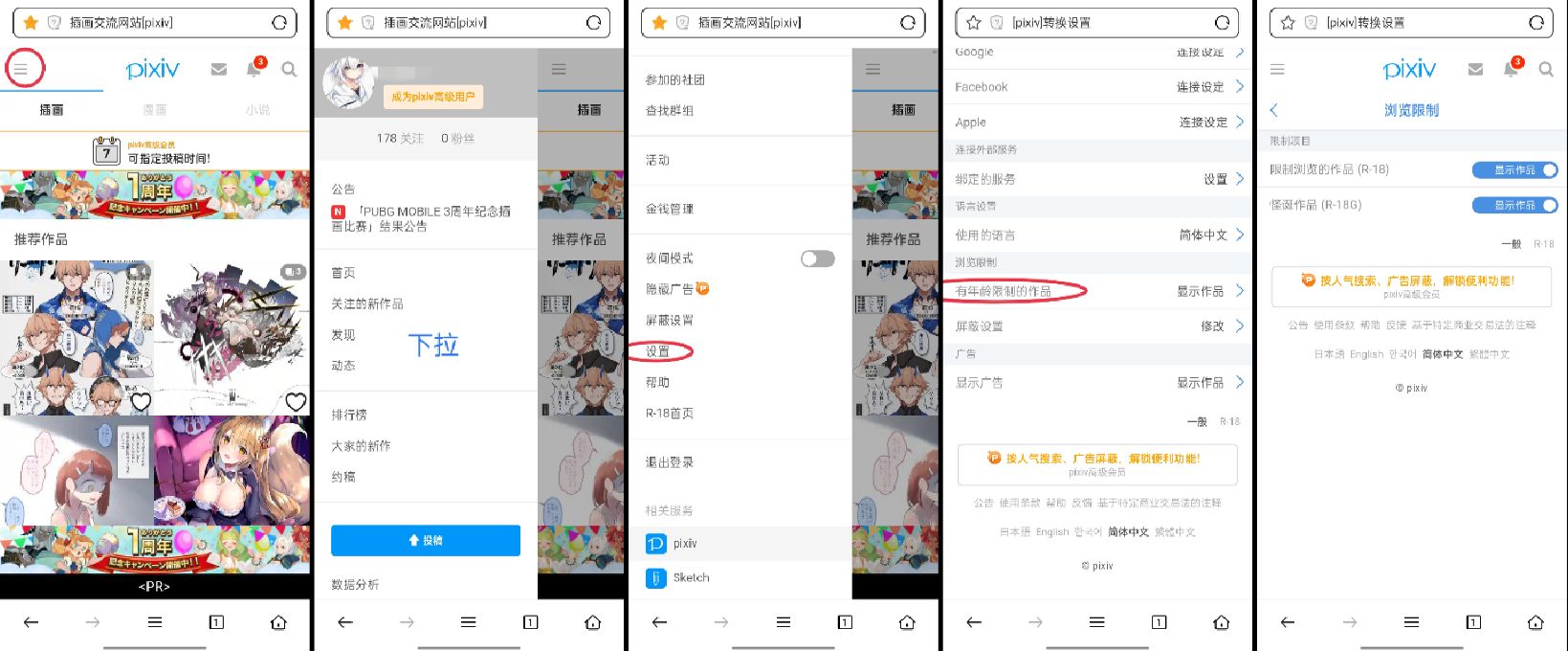 最全pixiv涩图开启教程 - pixiv - QooApp Q蛋筆記