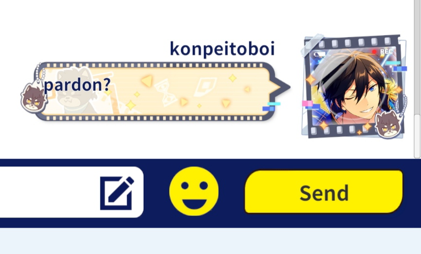 Link Click Collab. Edit bubble - Ensemble Stars!! Music | English ...