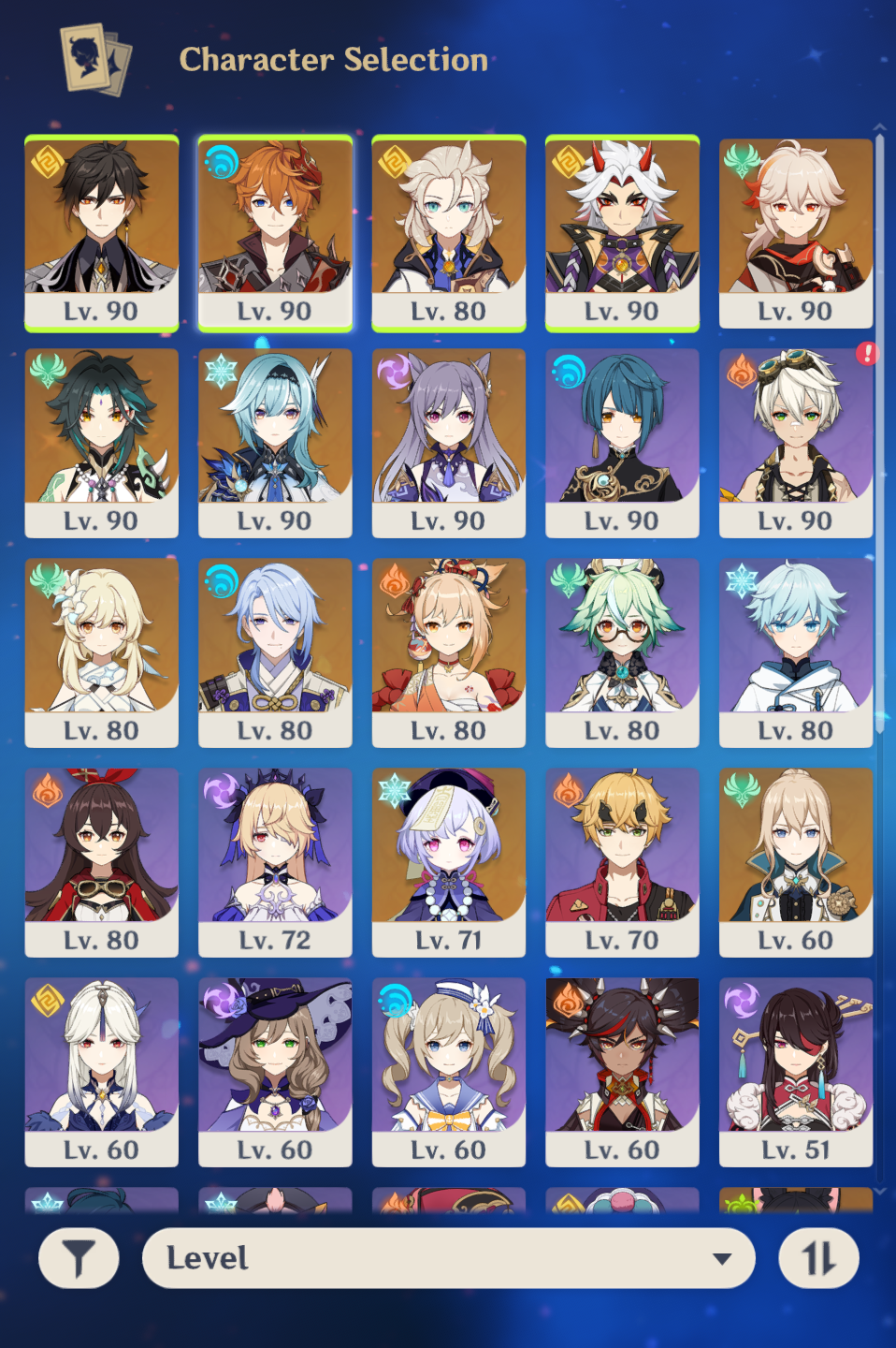 trading 4 another genshin acc - Genshin Impact - QooApp User Notes