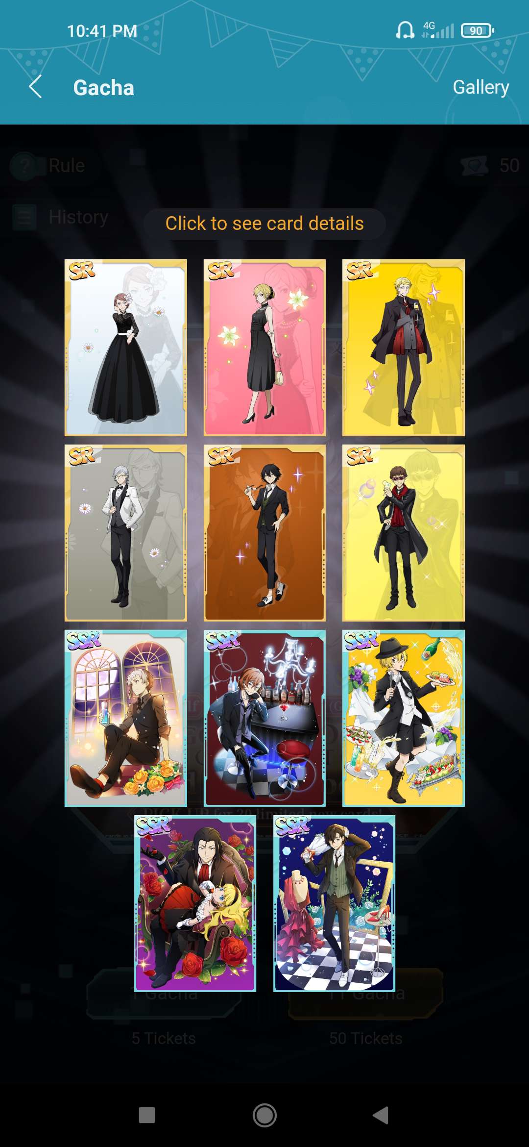 BungoStrayDogsGacha - Weekly Topic Note - QooApp