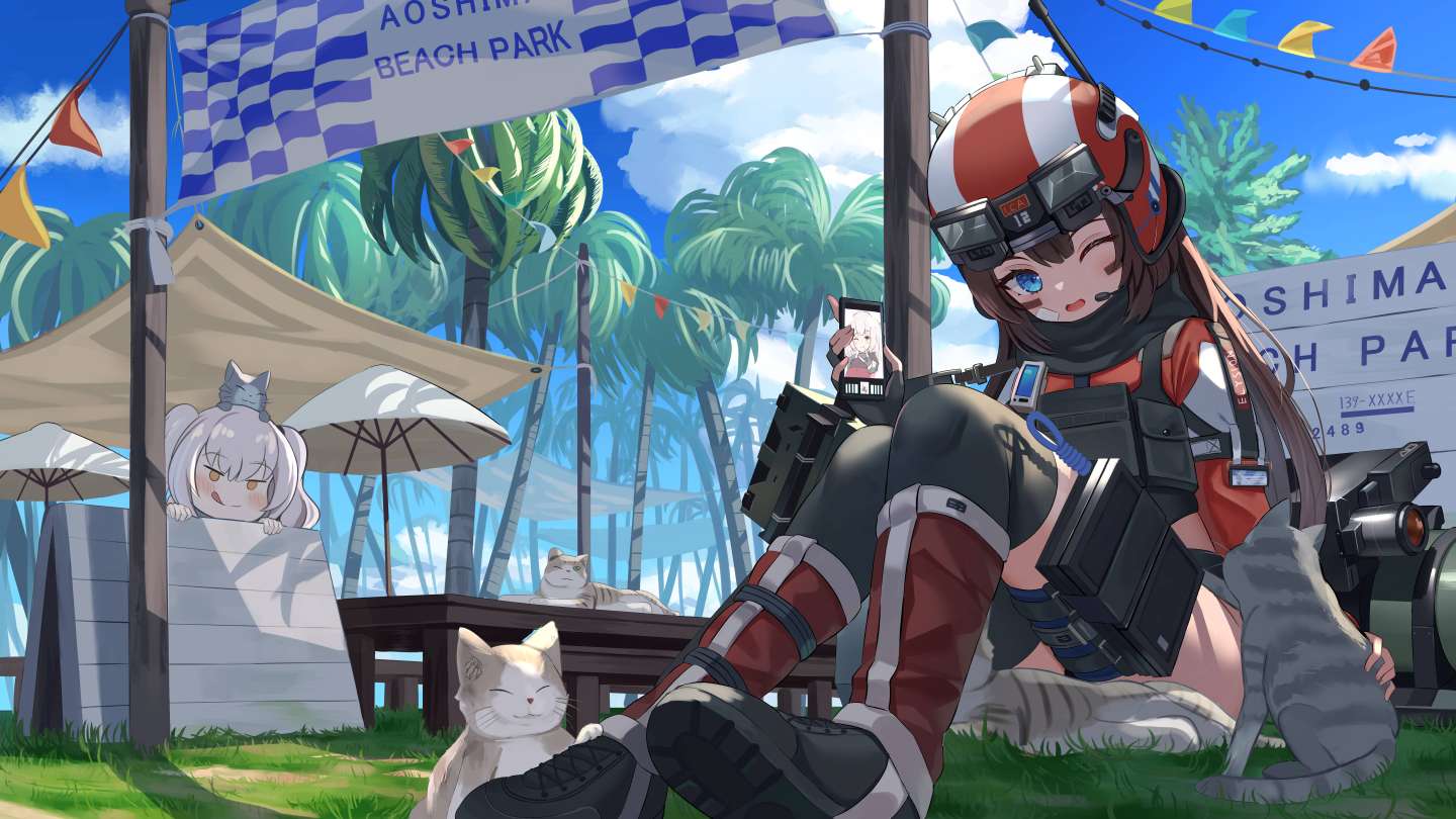 Nikke Wallpaper Hunting >_