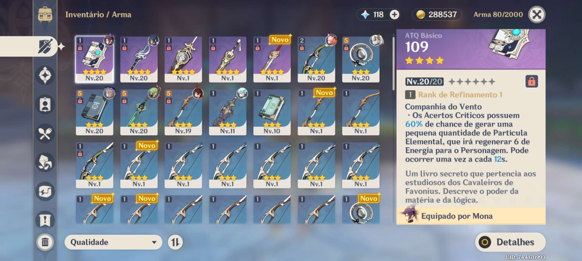 Troco por uma com a yelan - Genshin Impact - QooApp User Notes