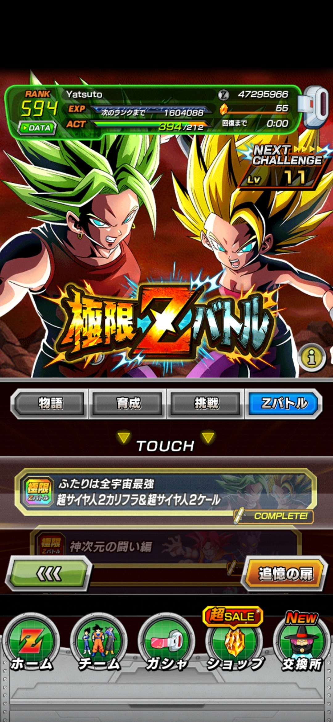 ezaกับsbrเหงาๆ - Dragon Ball Z Dokkan Battle | Japanese - QooApp User Notes