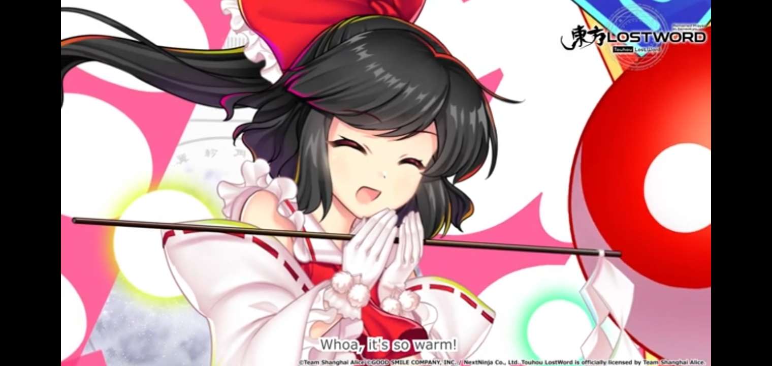 อัพเดต - Touhou LostWord | Global - QooApp User Notes
