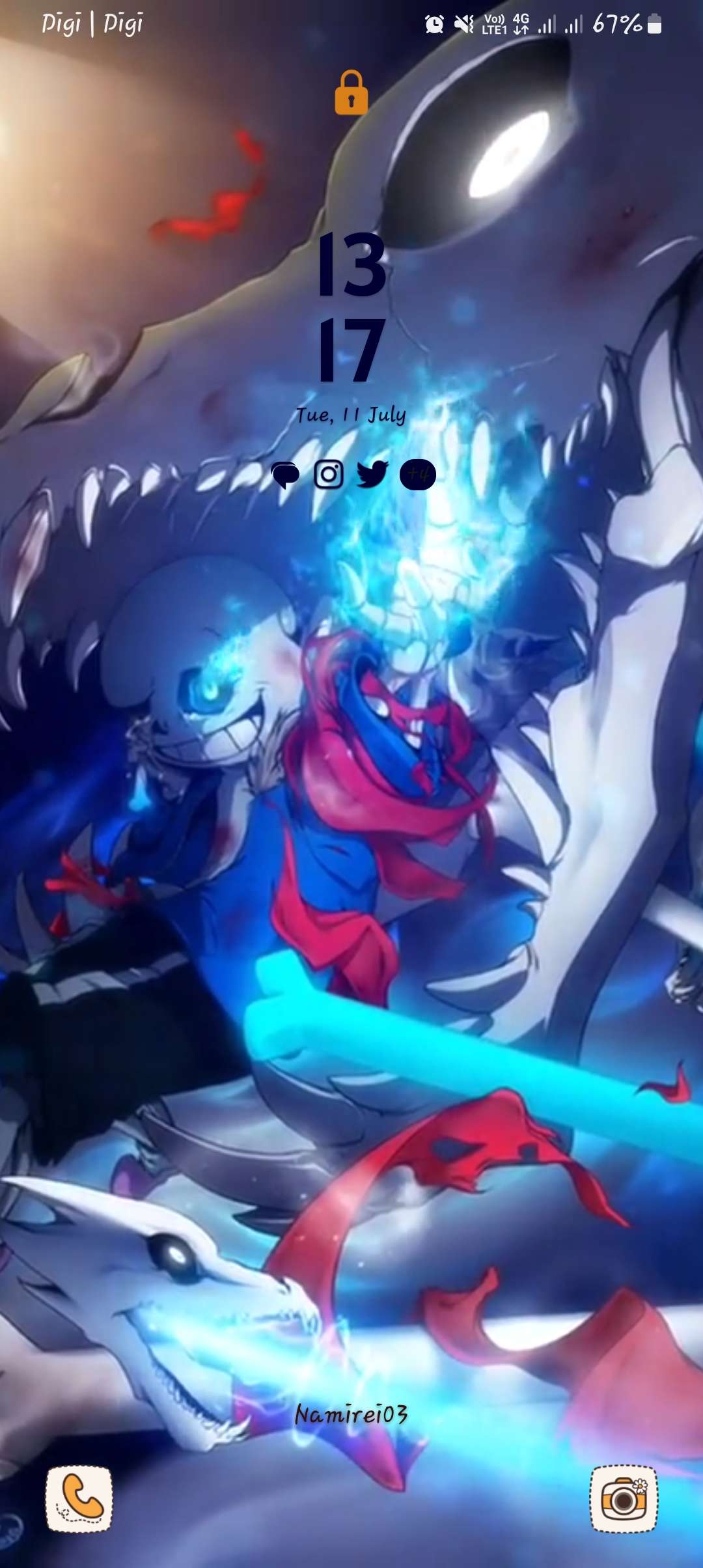 Sans from Undertale - QooApp User Notes