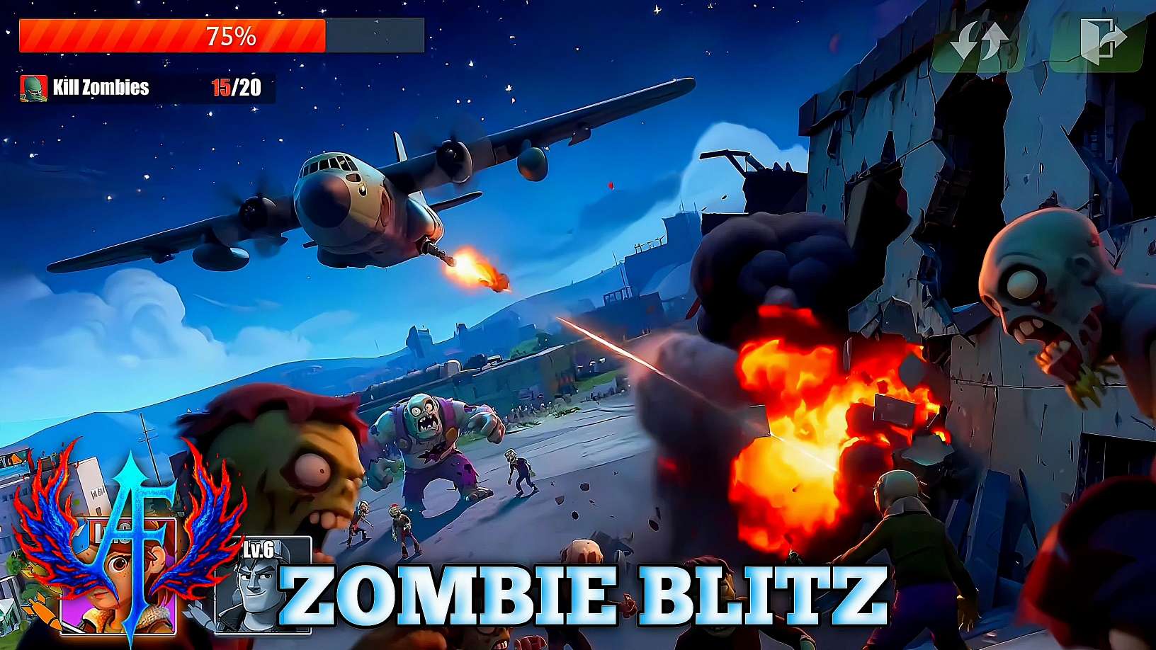 Zombie Blitz: Survival - Gameplay Android - QooApp Q蛋筆記